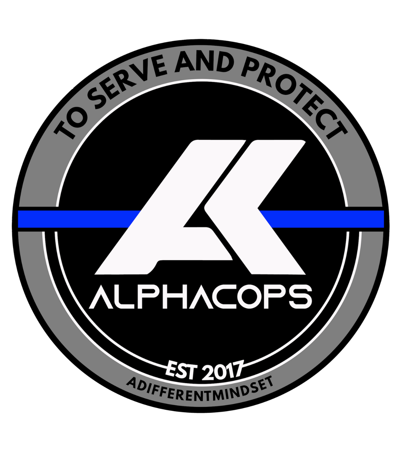 Alphacops Tactical Patch for Police/Law Enforcement | Alphacops